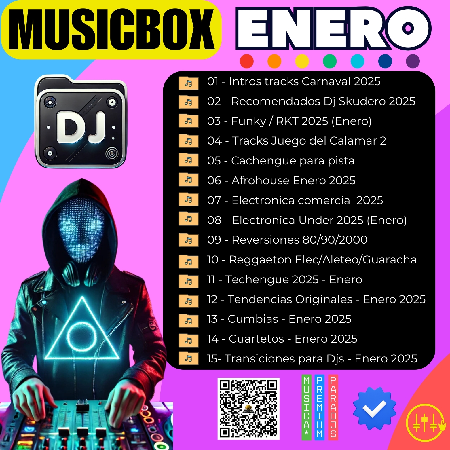 Musicbox Enero 2025 - Pack Premium