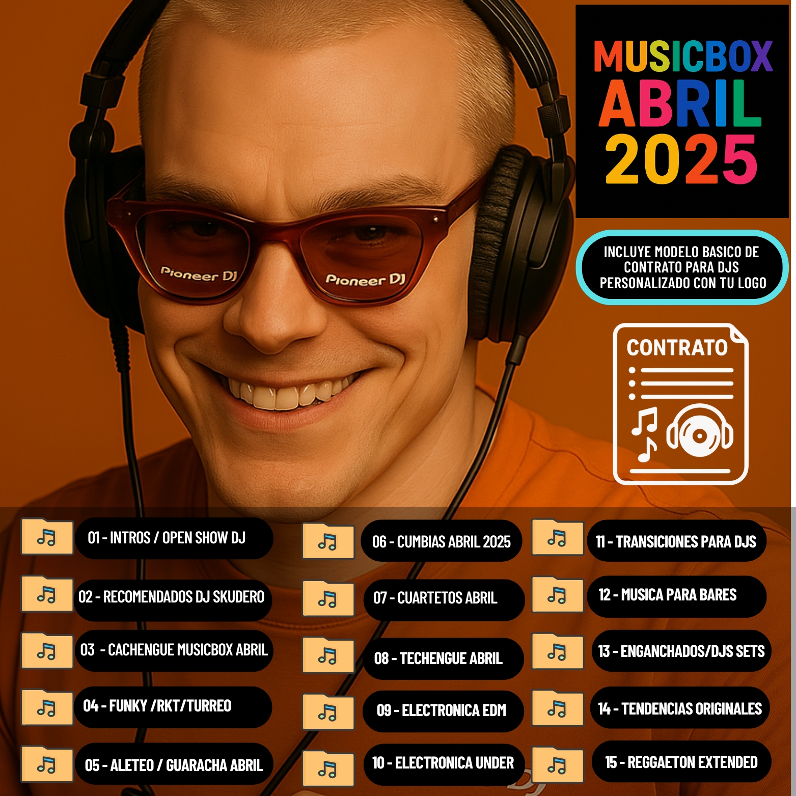 Musicbox Abril 2025 - Pack Premium