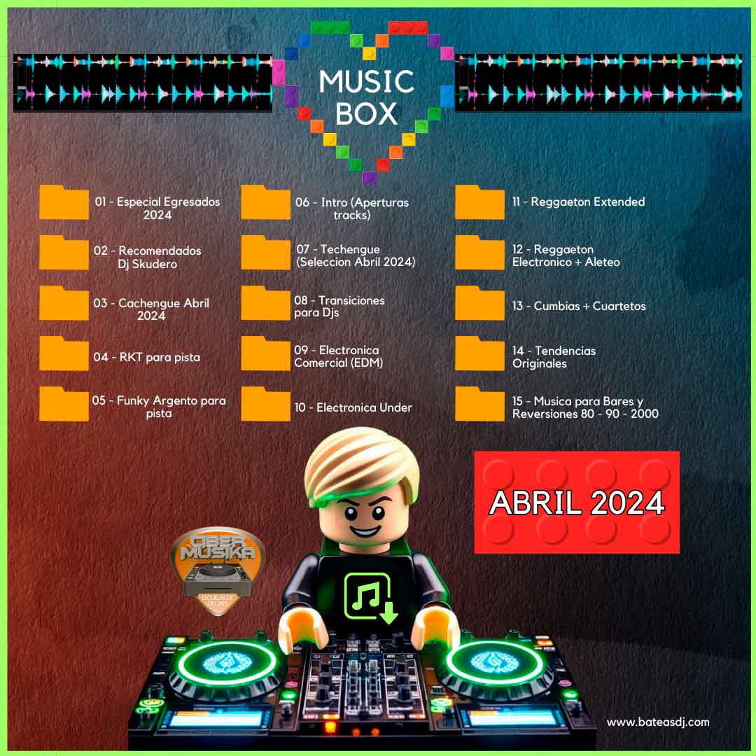 Musicbox Abril 2024 - Pack Premium